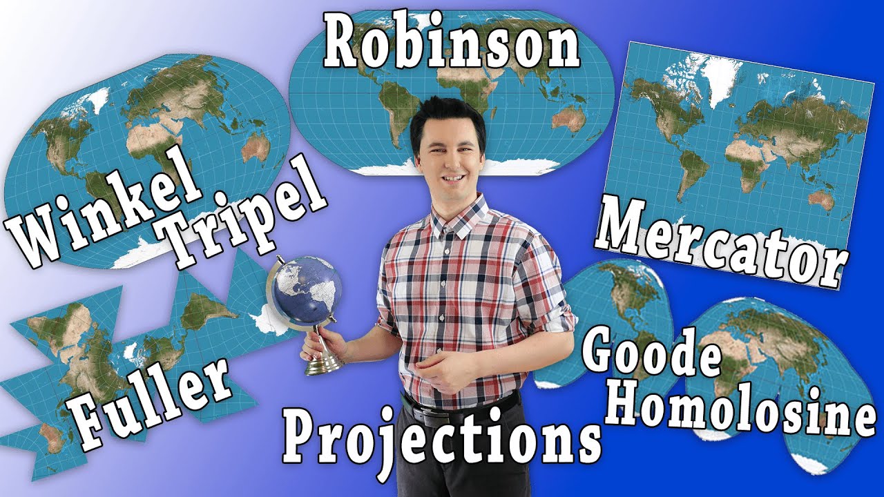 Types of Map Projections [AP Human Geography]