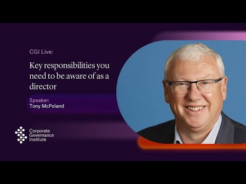 CGI Live | What are the duties of a company director?