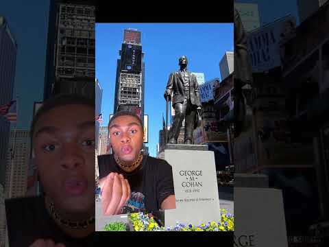 12 foot black woman statue in NYC time square #nyc#statue#blackwoman#politics#race