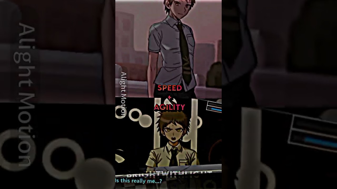 Hajime Hinata(Fanon) Vs Hajime Hinata(Canon) #shorts #foryoupage #danganronpa2 #danganronpa #foryou