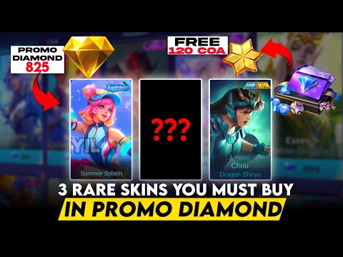 3 RARE SKINS YOU MUST BUY IN PROMO DIAMOND 2025 + BEST TIME TO RECHARGE 1 WDP