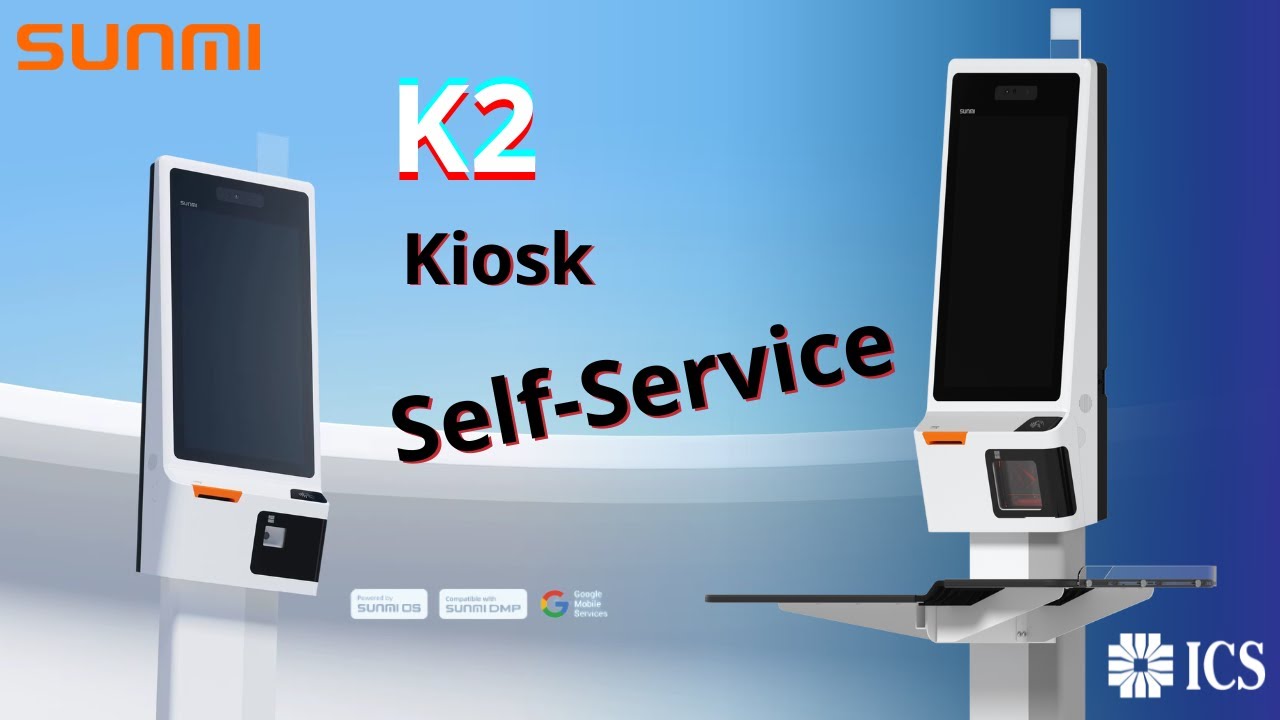 SUNMI K2 Self Service POS Kiosk 24