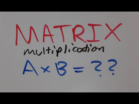 Useful method for matrix multiplication #shorts