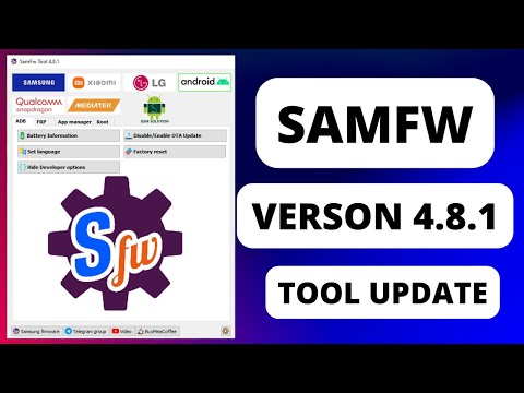 SamFw Tool 4.8.1(2024)Latest Version/Samsung FRP Bypass All Version Support/Free And Paid 2024