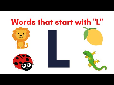 Words That Start with L for Kids