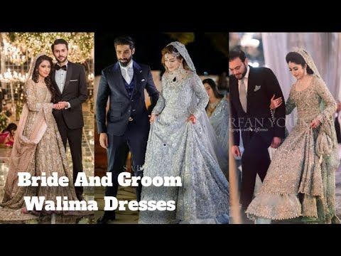 Bride and Groom Walima Dress Collection 2022/2023 | Couple Wedding Dresses