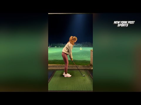 Man slammed after unwittingly attempting to correct pro female golfer’s swing