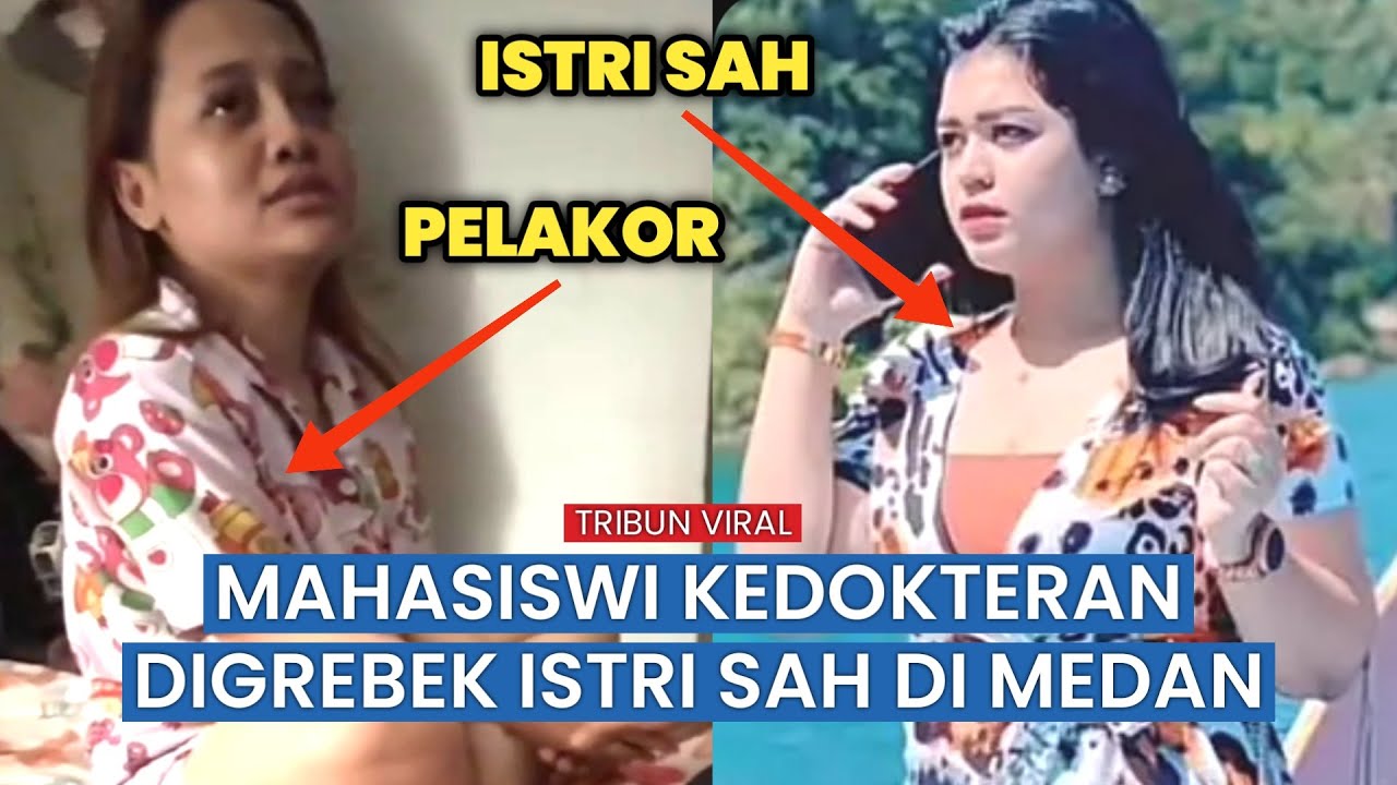 Viral! Legal Wife in Medan Raided Medical Student Homewrecker, Admits to Having Slept in His Lega...