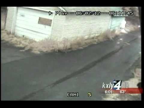 Surveillance video captures arsonists in action