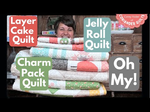 7 BEAUTIFUL Quilt Patterns Featuring Your Favorite Precuts