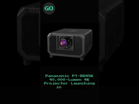 Panasonic PT RQ45K 40,000 Lumen 4K Projector Launching in Q3 2026