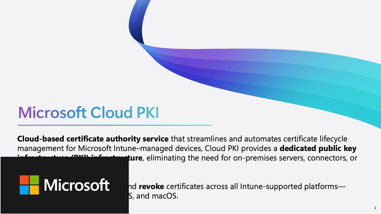 Zero Trust Workshop - Microsoft Cloud PKI