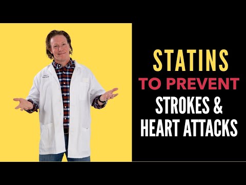 Statins For High Cholesterol To Prevent Strokes & Heart Attacks. Side Effects & Safe Use