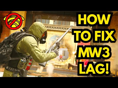 How To FIX HUGE MW3 Lag Issue!
