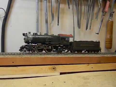 PENNSYLVANIA E6s 4-4-2 STEAM LOCOMOTIVE WITH PACIFIC FAST MAIL PFM SOUND