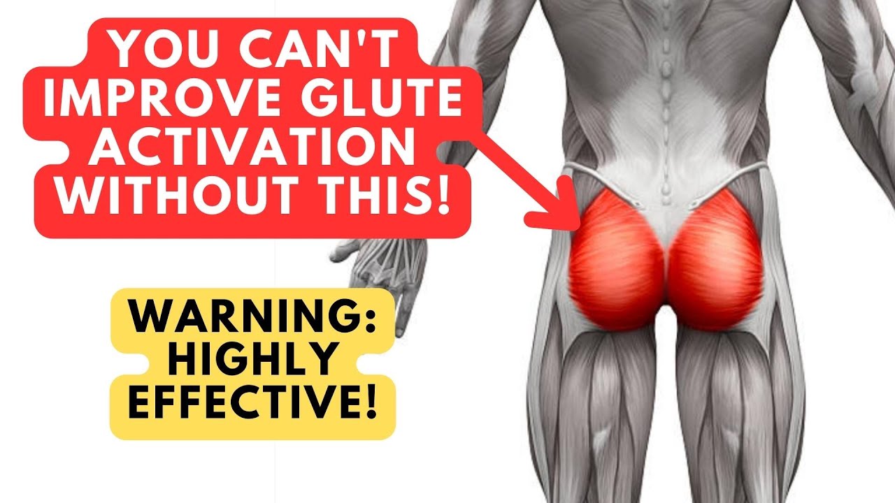 You Can't Activate Your Glutes Without THIS! (warning: highly effective)