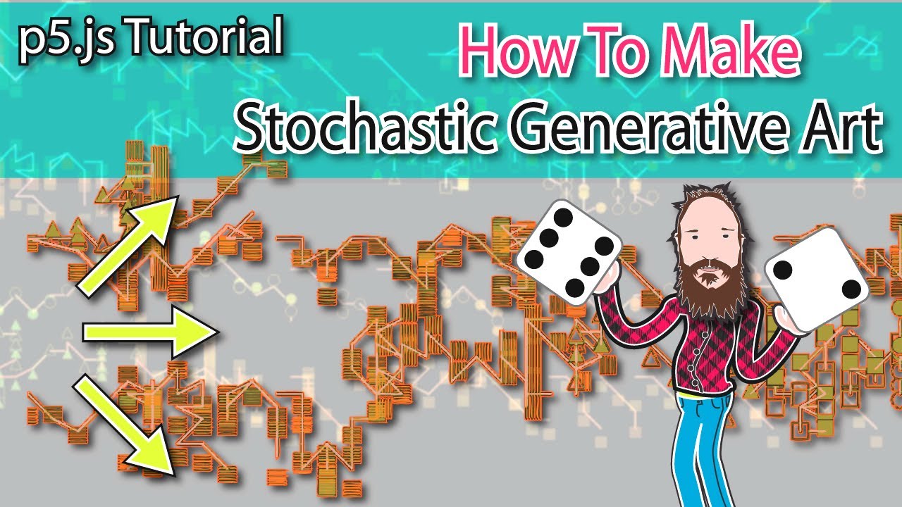 p5.js Tutorial - Stochastic Generative Art
