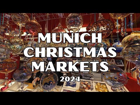 MUNICH: Enjoy the Munich Christmas Market…A 4K Walking Tour!