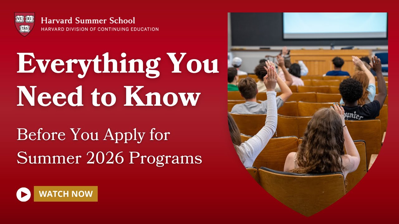 Everything You Need to Know Before You Apply for Harvard Summer School 2026 Programs