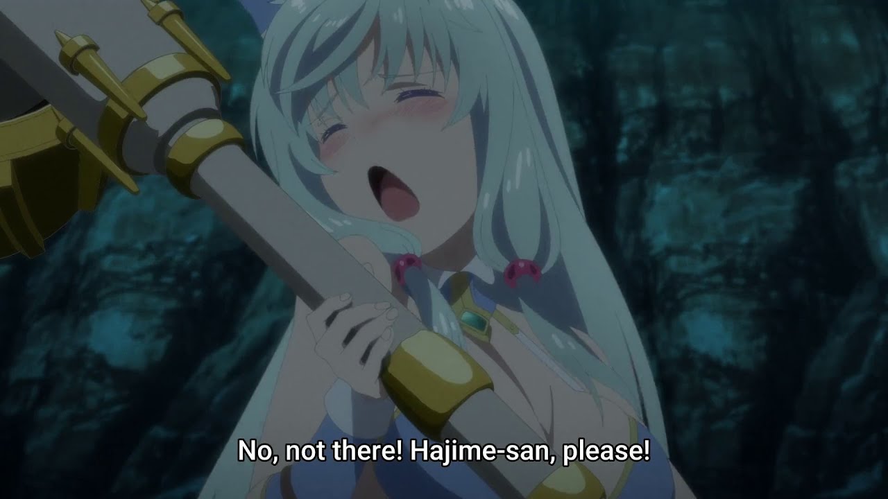 Hajime Pressed Shea's Button to Calm Her Down | Arifureta Season 3 Episode 2
