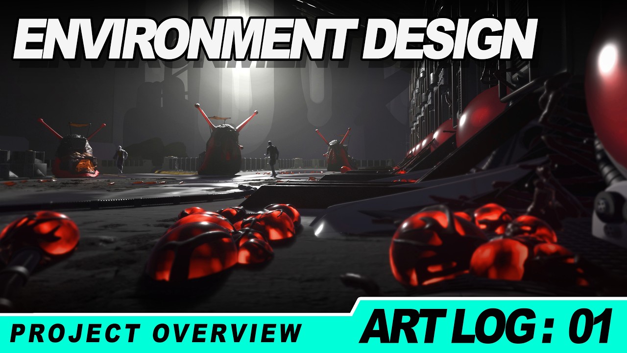 Designing Sci-Fi Environments for FPS Games! | Art Log 01