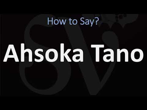 How to Pronounce Ahsoka Tano? (CORRECTLY) | Star Wars Fandom Pronunciation