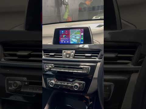 BMW F48 X1 enav_evo Apple CarPlay activation. #csretrofits #bmw #x1 #f48 #carplay #applecarplay
