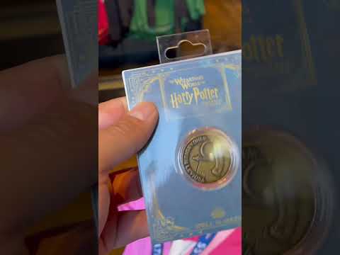 Spell Coins from the Wizarding World of Harry Potter #shorts #harrypotter #universalstudios #wand