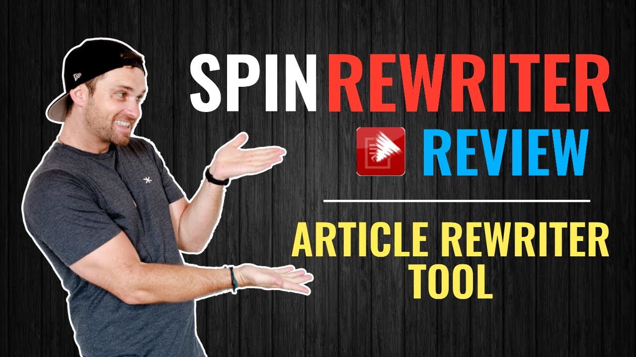 Spin Rewriter Review ✍️ Article Rewriter Tool & Spinner ❇️