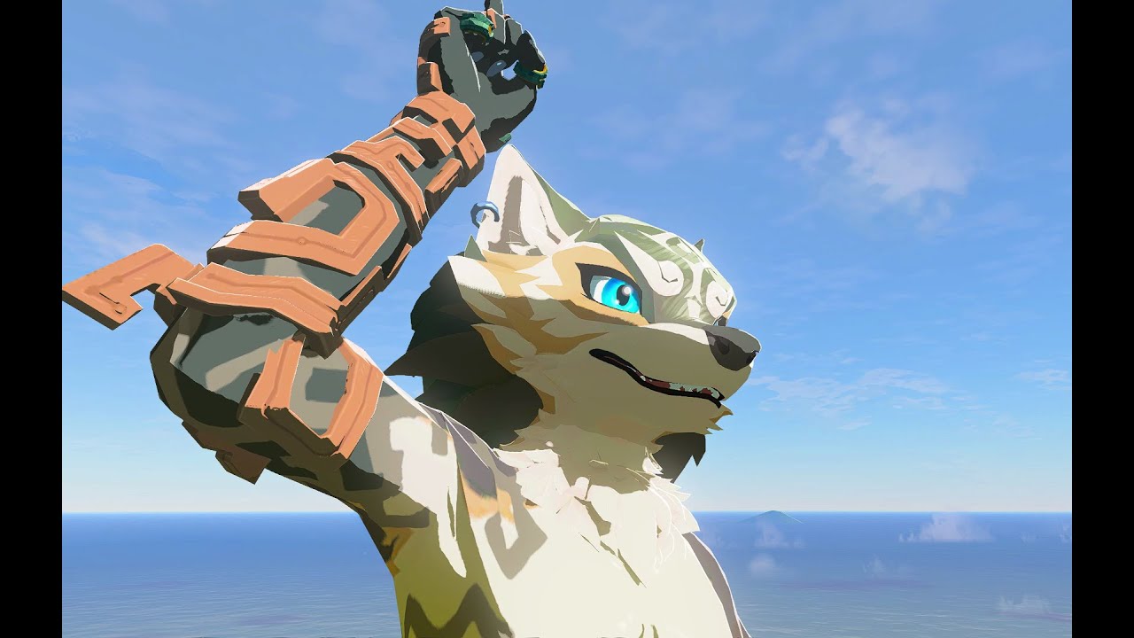 [Mod Release]TotK_Anthro wolf link Ver3.0
