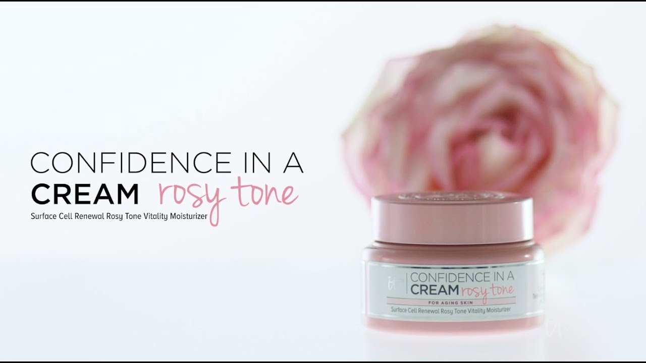 Confidence in a Cream Rosy Tone Moisturizer - IT Cosmetics