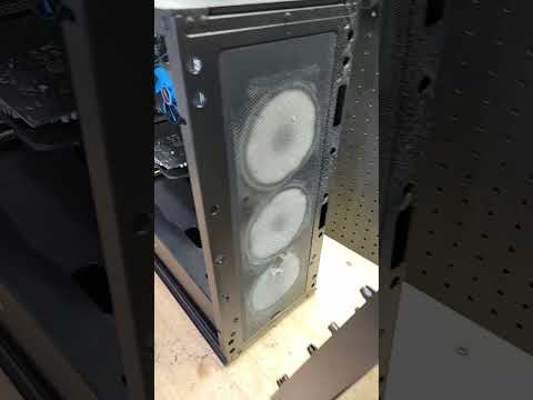 Pretty computer case equals poor air flow!! #shorts