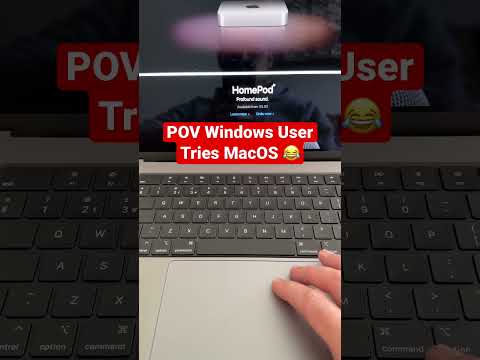 POV - Windows User Tries MacOS ????