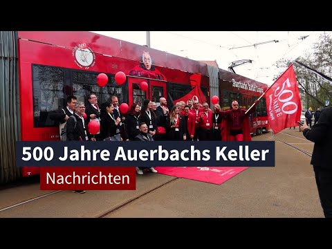 Auerbachs Keller: 500 Jahre Jubiläum in Leipzig | LZ TV Nachrichten