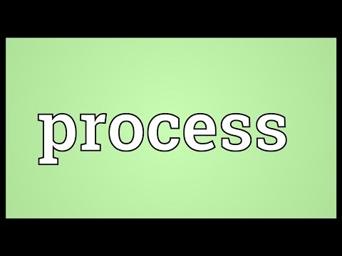 Process Meaning