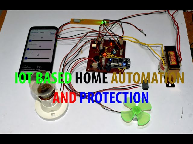 Home Automation System - IOT Home Automation And Protection Model ...