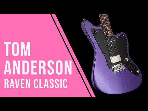 Tom Anderson Raven - Metallic Purple | Reverb