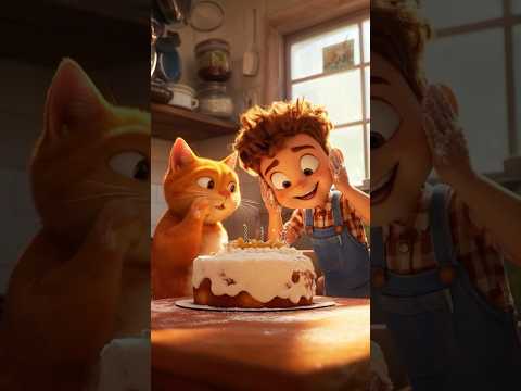 Max just wanted to bake a cake...but with Momo the cat as his sous-chef, things get messy fast.đ đŸ