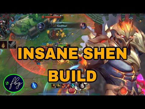 🔥 Top Shen Runes & Items | Patch 6.1D Best Build Guide - Wild Rift 🔥