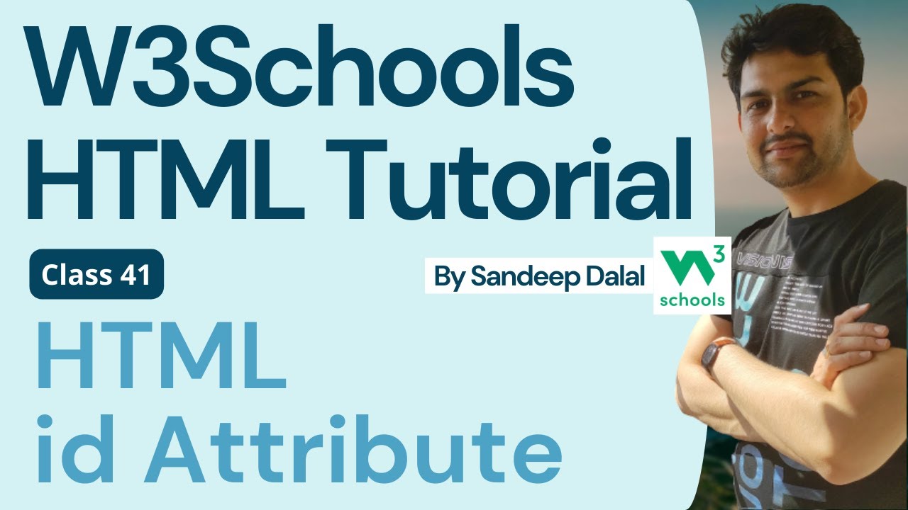 HTML Tutorial - HTML id Attribute - W3Schools - In Hindi & English