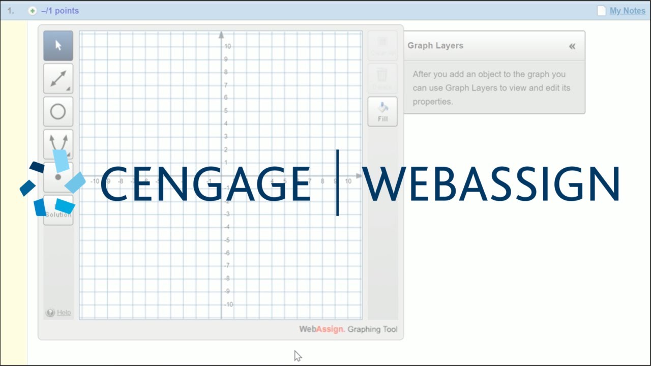 Using the Graphing Tool | WebAssign Student