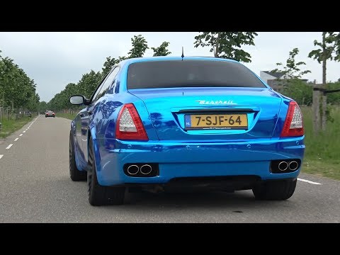 Maserati Quattroporte 4.2 V8 with Straight Custom Exhaust - LOUDEST EVER?!?