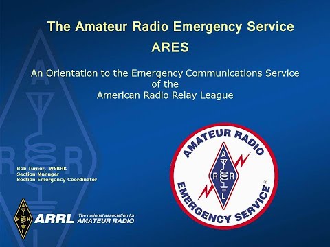 ARES Orientation for new and prospective members 2021