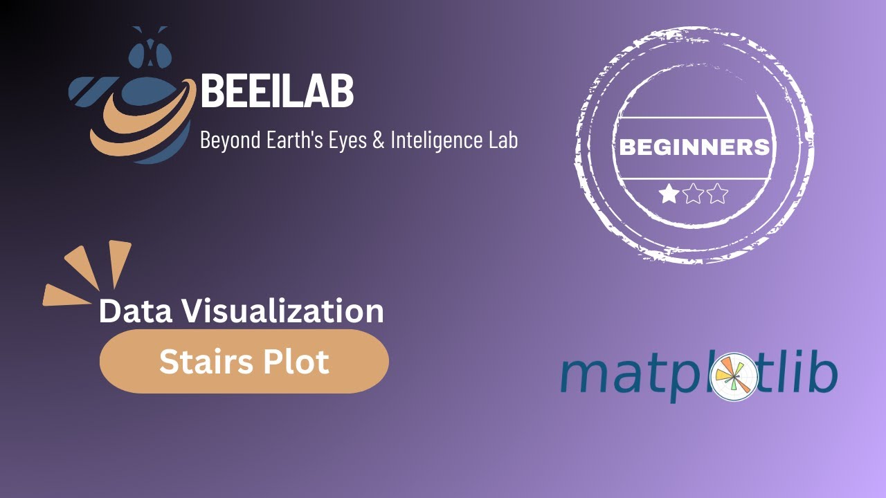 Matplotlib Crash Course: Python Data Visualization Course | Introduction to Matplotlib | Stairs Plot