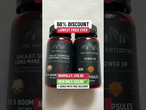 Unlock Massive Savings on Premium Supplements Now! #shilajit #lionsmane