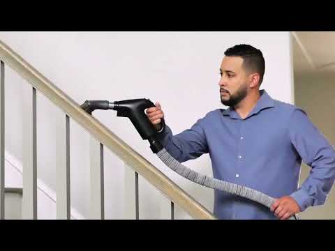 Chameleon Retractable Hose System for Central Vacuums