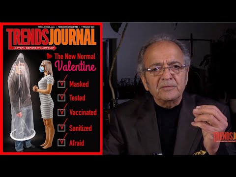Trends Journal: The New Normal Valentine, Masked, Tested, Vaccinated, Sanitized, Afraid