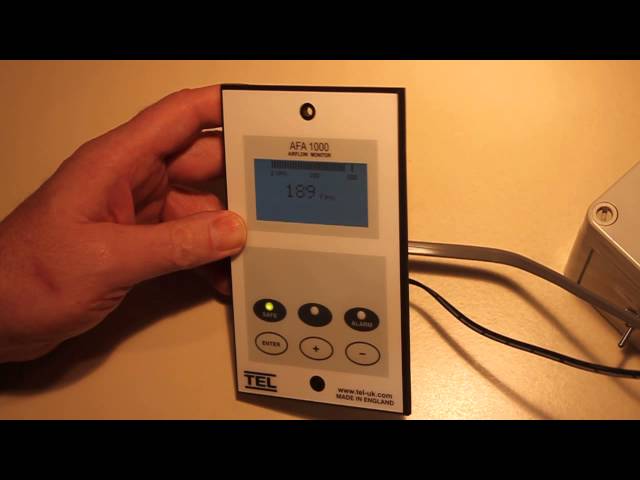 Temperature Humidity Air Velocity Measurement - Airflow Monitor AFA ...