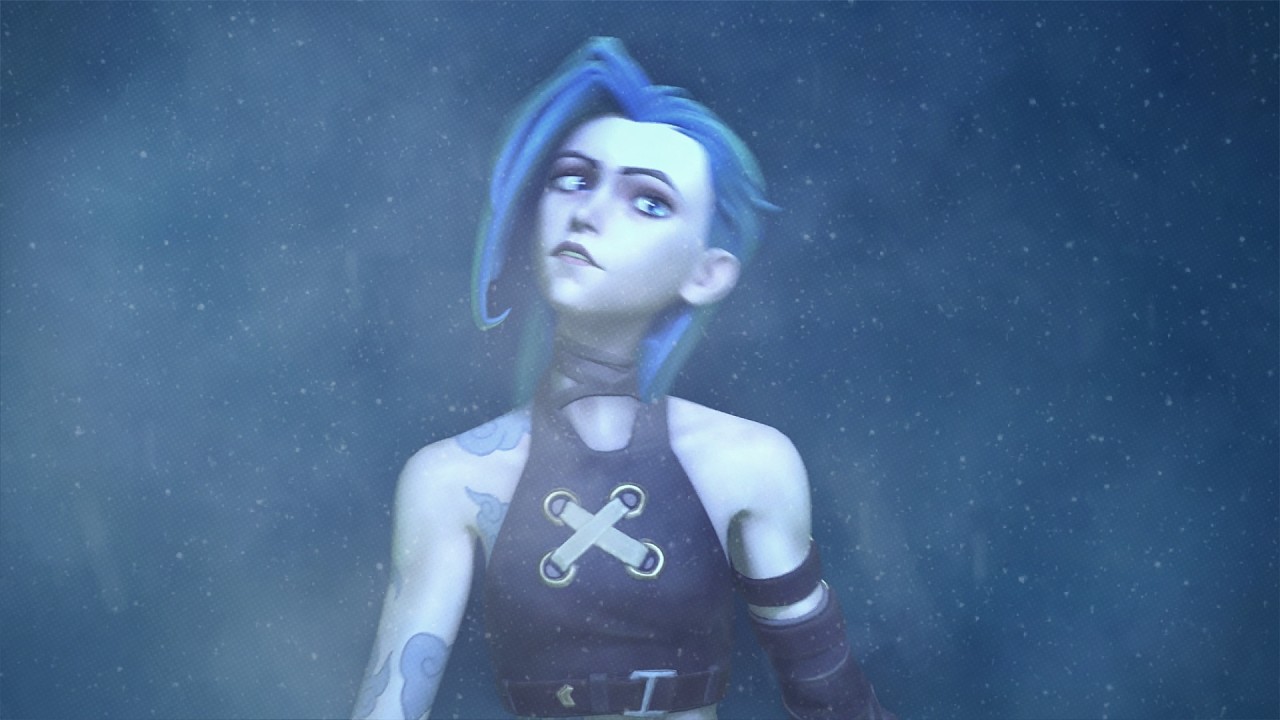 Jinx Blender-3D Animation test render