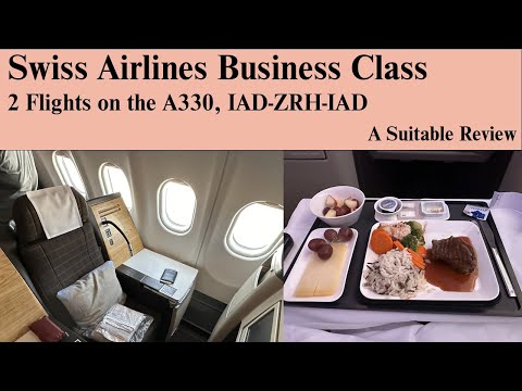 Swiss Airlines Business Class on the A330 -A Suitable Review